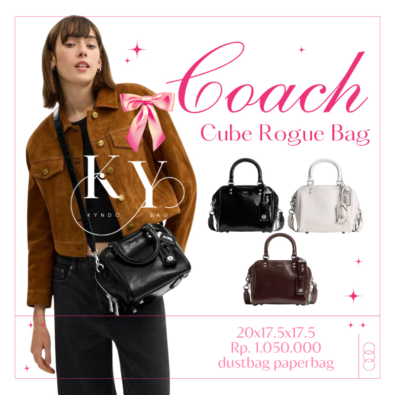 Coach Cube Rogue Bag - Kyndobag / Kayndbag / Kreysbag