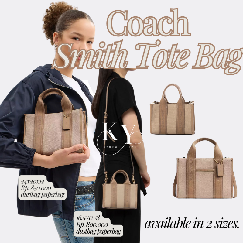 Coach Smith Tote Bag - Kyndobag / Kayndbag / Kreysbag
