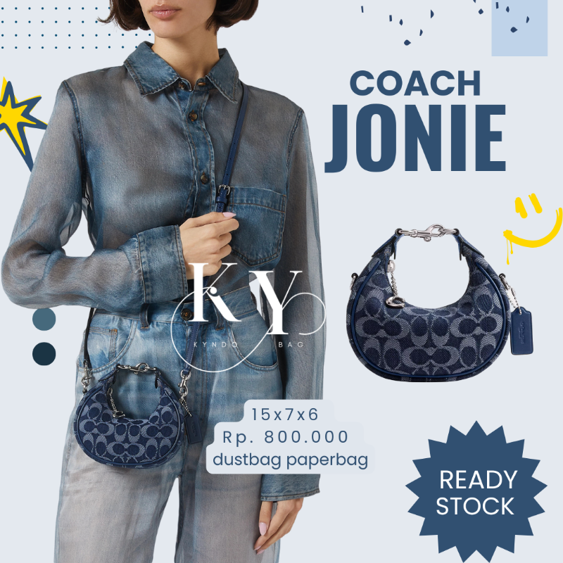 Coach Jonie Crossbody in Denim - Kyndobag / Kayndbag / Kreysbag